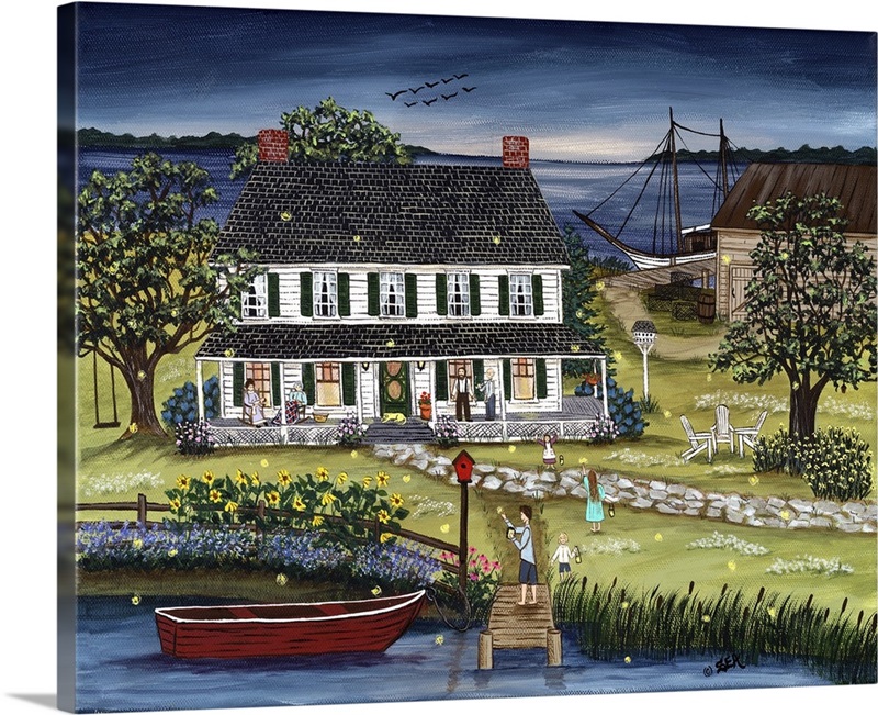 Catching Fireflies | Great Big Canvas