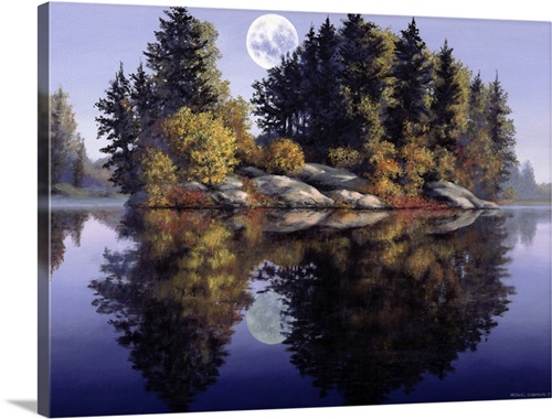Catskill Moon | Great Big Canvas