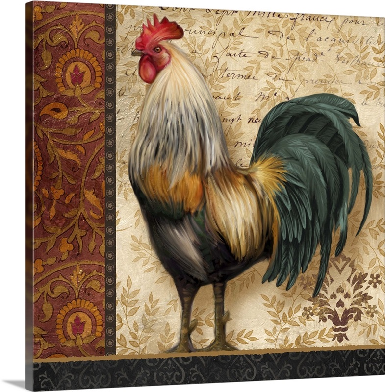 French Rooster I | Great Big Canvas