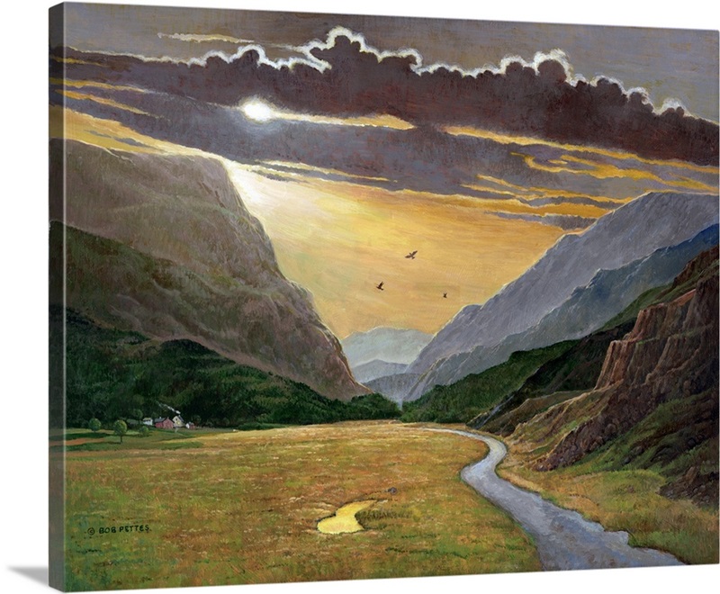 Golden Sunset | Great Big Canvas