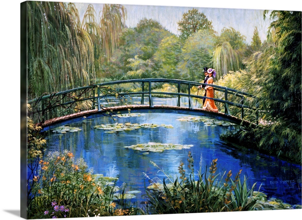 Monet Garden II Wall Art, Canvas Prints, Framed Prints, Wall Peels ...