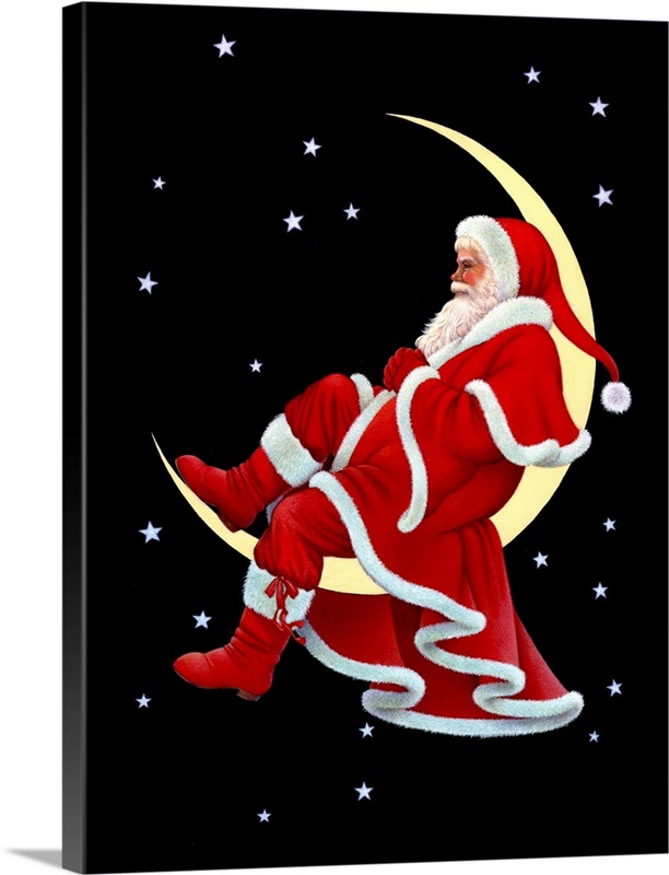 Santa Takes a Break | Great Big Canvas