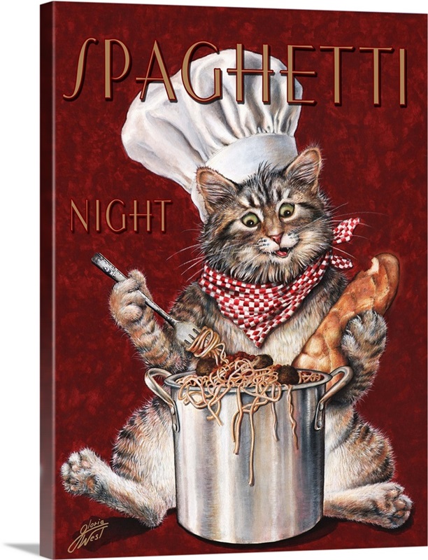 Spaghetti Night | Great Big Canvas