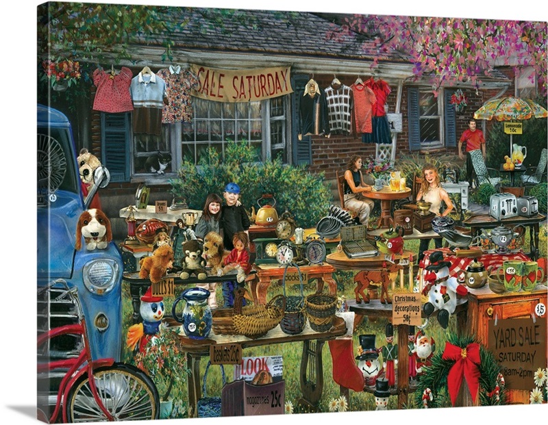 Spring Yard Sale | Great Big Canvas