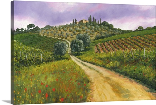Tuscan Road | Great Big Canvas