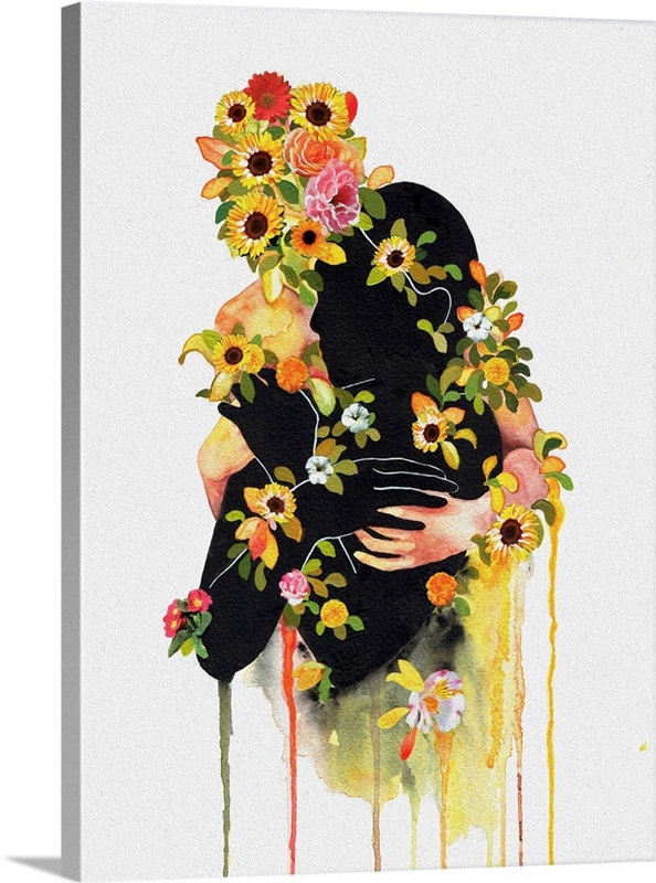 You Help Me Bloom Wall Art, Canvas Prints, Framed Prints, Wall Peels ...