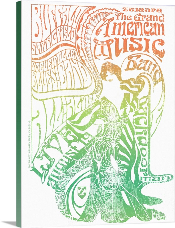 Buffalo Springfield - color poster | Great Big Canvas