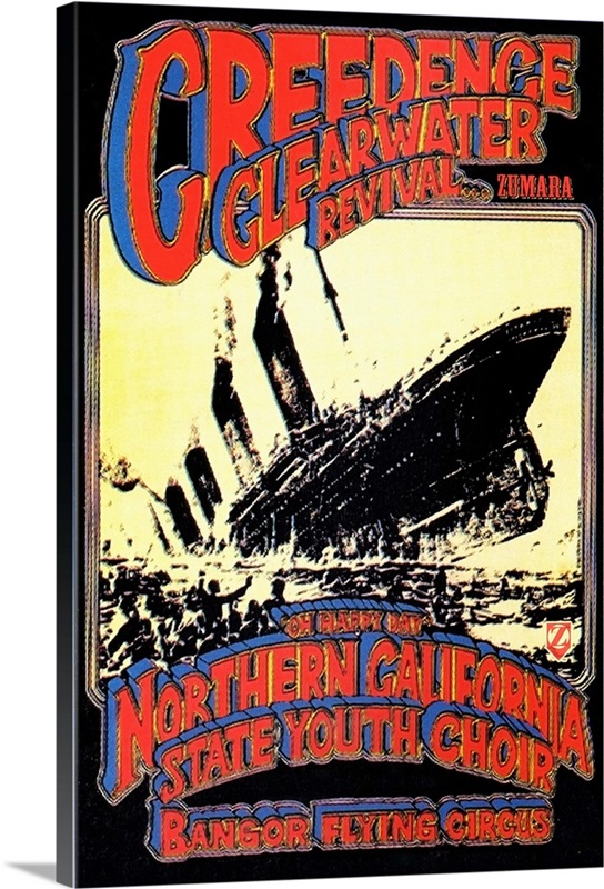 Creedence Clearwater Revival Poster | Great Big Canvas