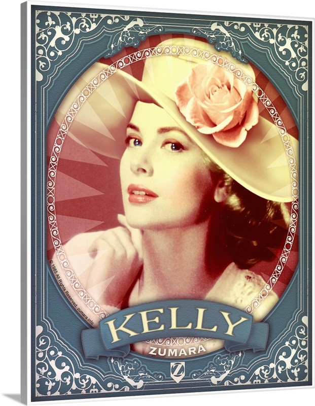 Grace Kelly Rose Victorian Frame | Great Big Canvas