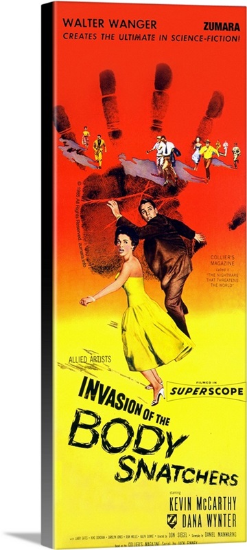 Invasion of The Body Snatchers 1 Sci Fi Movie Poster | Great Big Canvas
