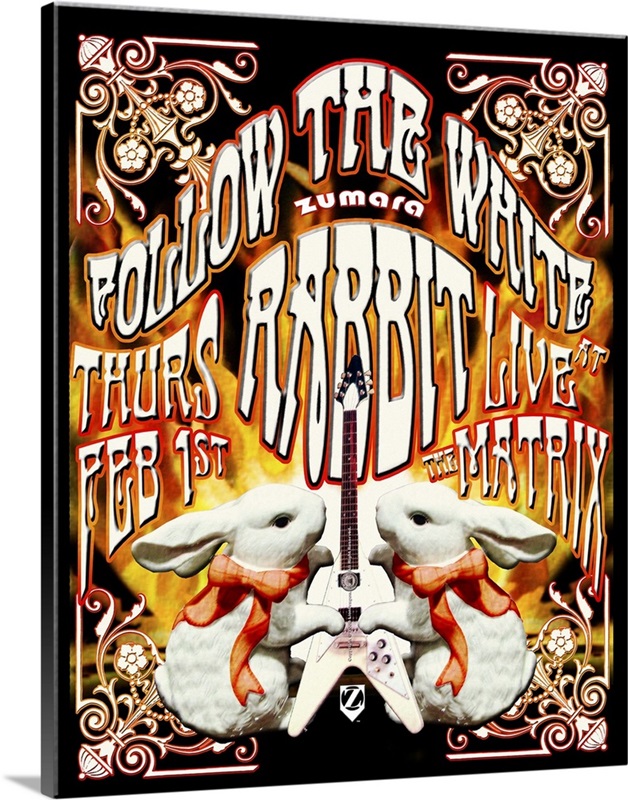 Jefferson Airplane White Rabbit Poster | Great Big Canvas