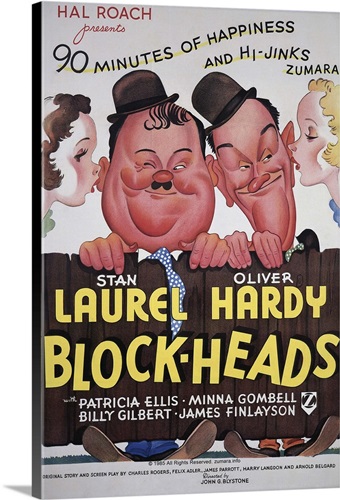 Laurel and Hardy Blockheads 1 | Great Big Canvas