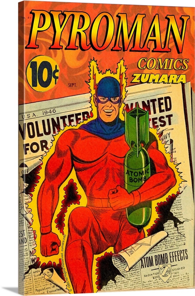 Startling Pyroman Wall Art, Canvas Prints, Framed Prints, Wall Peels ...