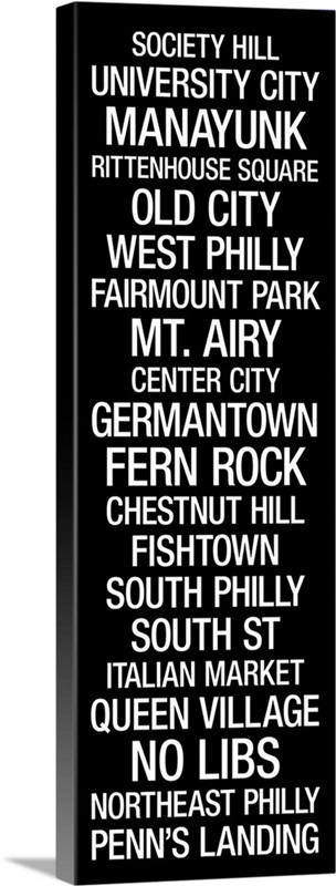 Bus Roll: Philadelphia | Great Big Canvas