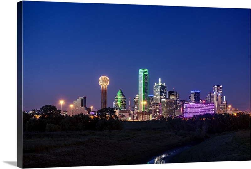 Dallas Texas Sunset | Great Big Canvas