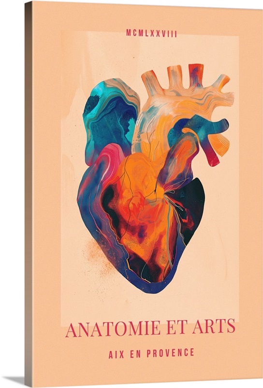 Exhibition Poster - Anatomy In The Arts | Great Big Canvas