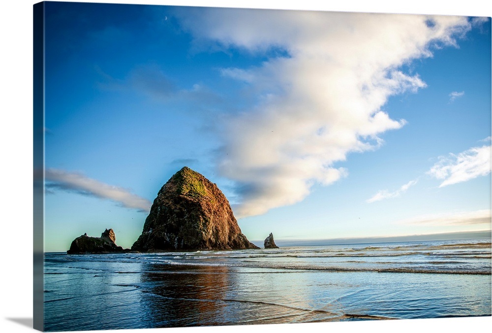 Wallpaper Haystack Rock Cannon