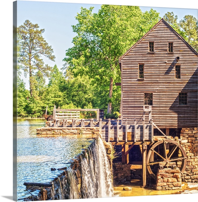Historic Yates Mill, Raleigh, NC | Great Big Canvas