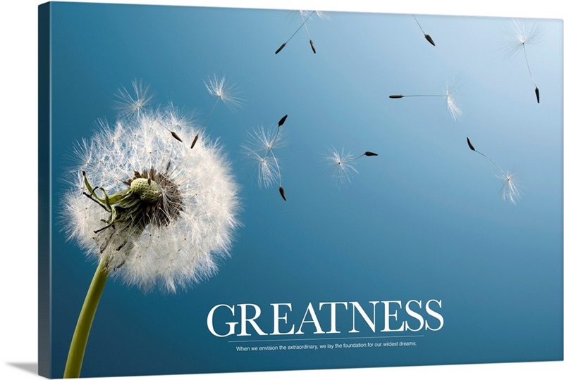 Inspirational Motivational Poster: When we envision the extraordinary ...