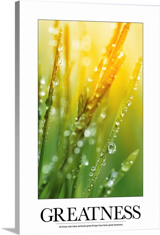 Inspirational Poster: All those who have achieved great things have ...