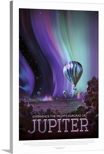 Jupiter - JPL Travel Poster | Great Big Canvas