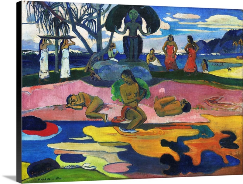 Mahana no atua (Day of the God) | Great Big Canvas