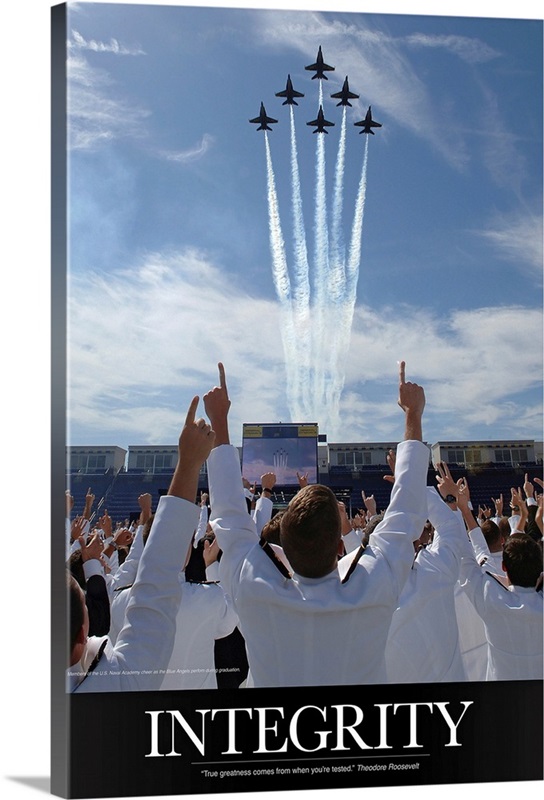 Military Poster: Integrity | Great Big Canvas