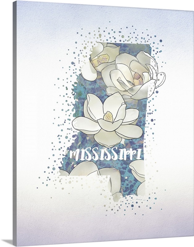 Mississippi State Flower (Magnolia) | Great Big Canvas