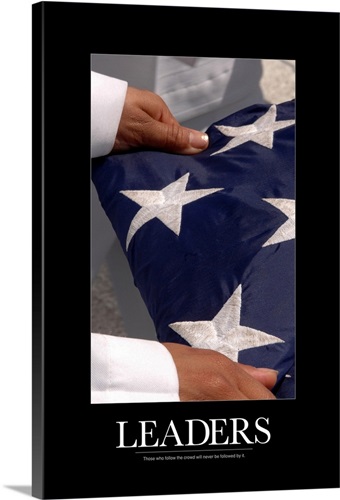 Motivational Poster: Leaders | Great Big Canvas