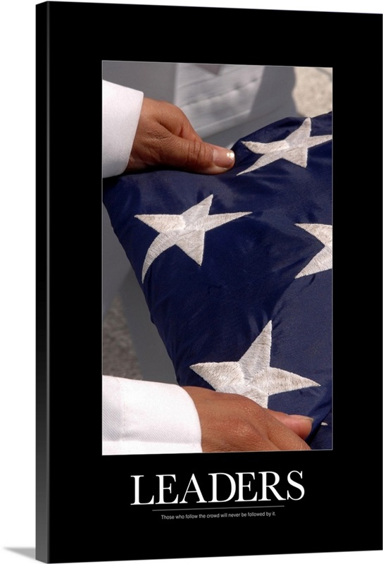 Motivational Poster: Leaders | Great Big Canvas