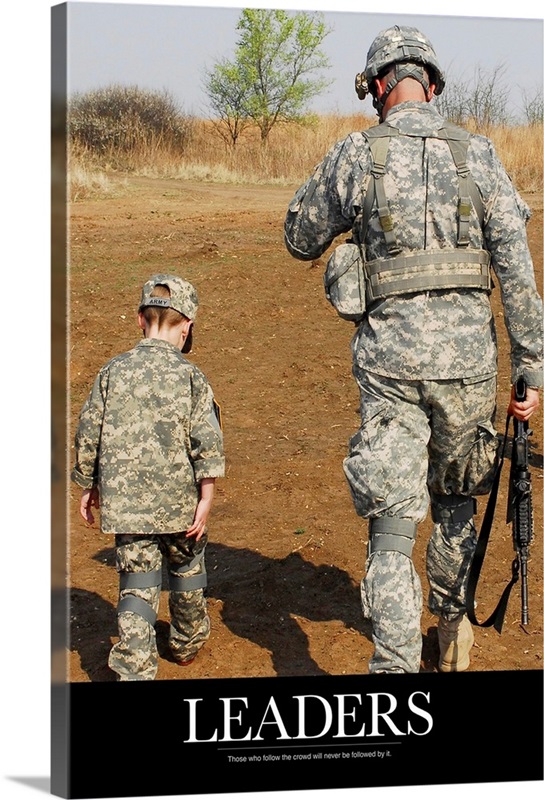 Motivational Poster: Leaders | Great Big Canvas