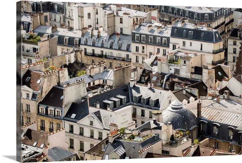Parisian Rooftops | Great Big Canvas