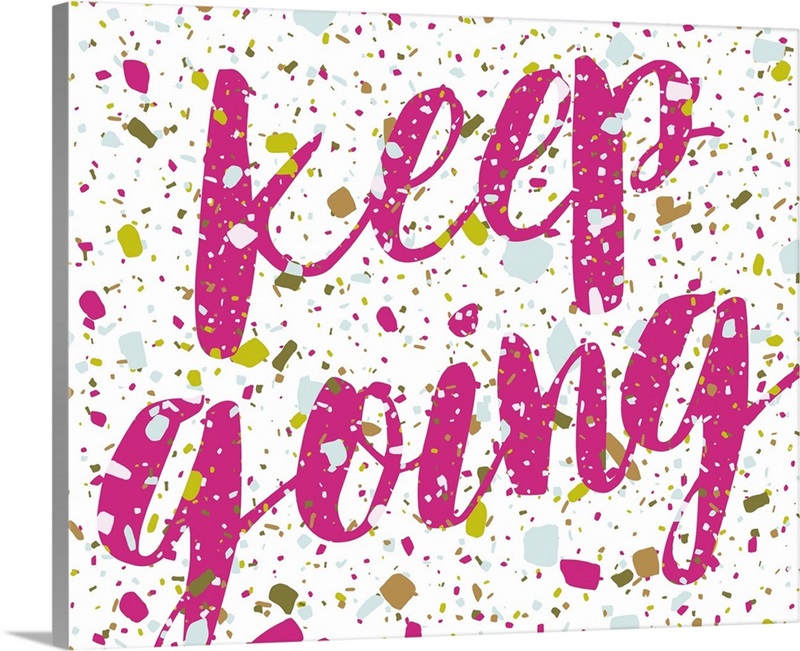 Terrazzo - Keep Going In Color Wall Art, Canvas Prints, Framed Prints ...