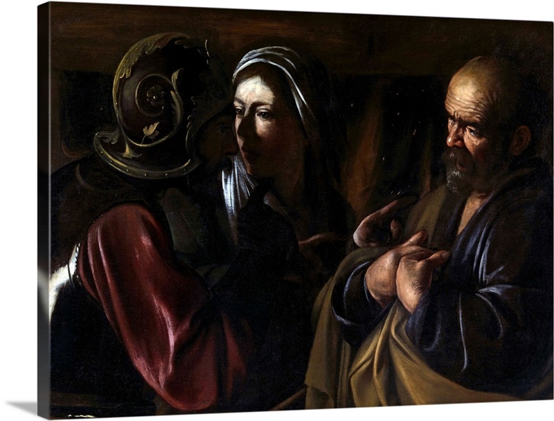 The Denial of Saint Peter | Great Big Canvas