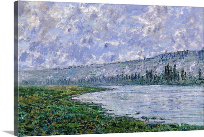 The Seine at Vetheuil | Great Big Canvas