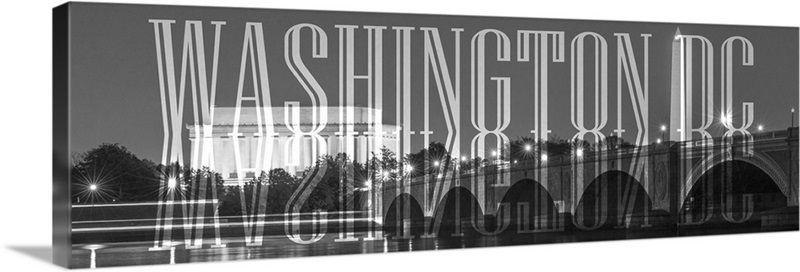 Washington DC, Transparent Mirror Overlay | Great Big Canvas