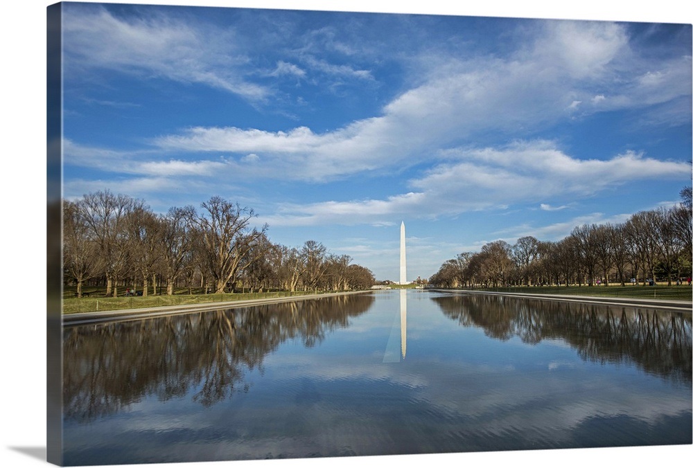 Washington Monument and Reflecting Pool, Washington, DC Wall Art ...