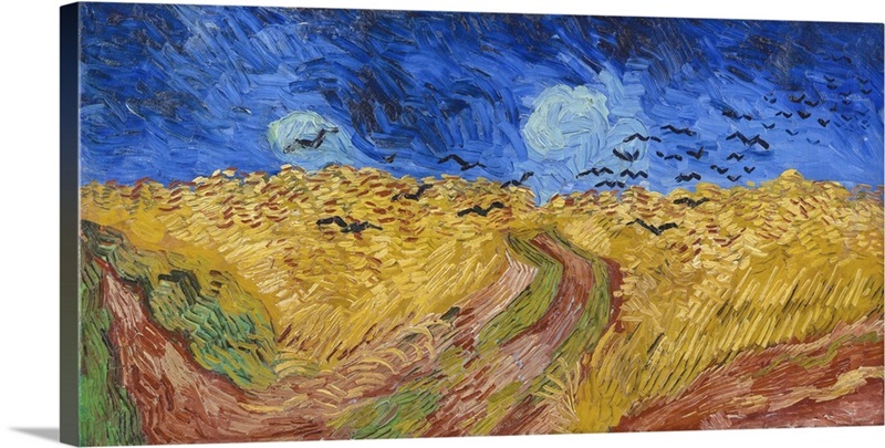 Wheatfield With Crows Great Big Canvas