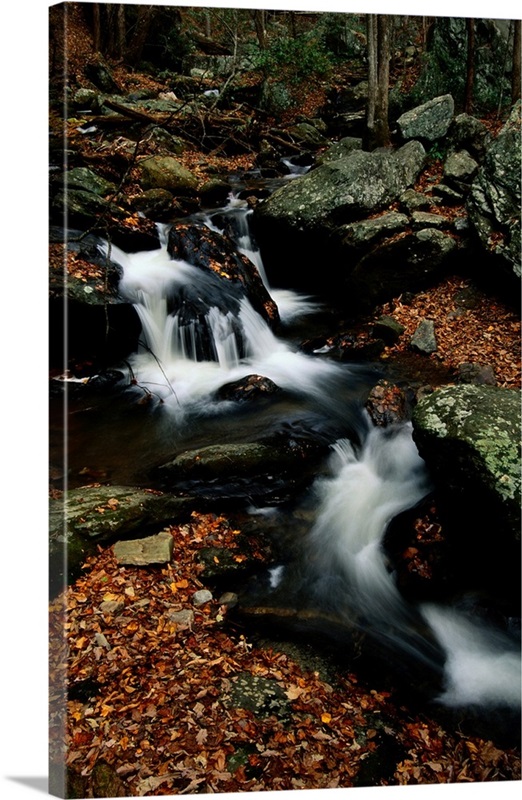 A scenic view of a waterfall on Smith Creek | Great Big Canvas