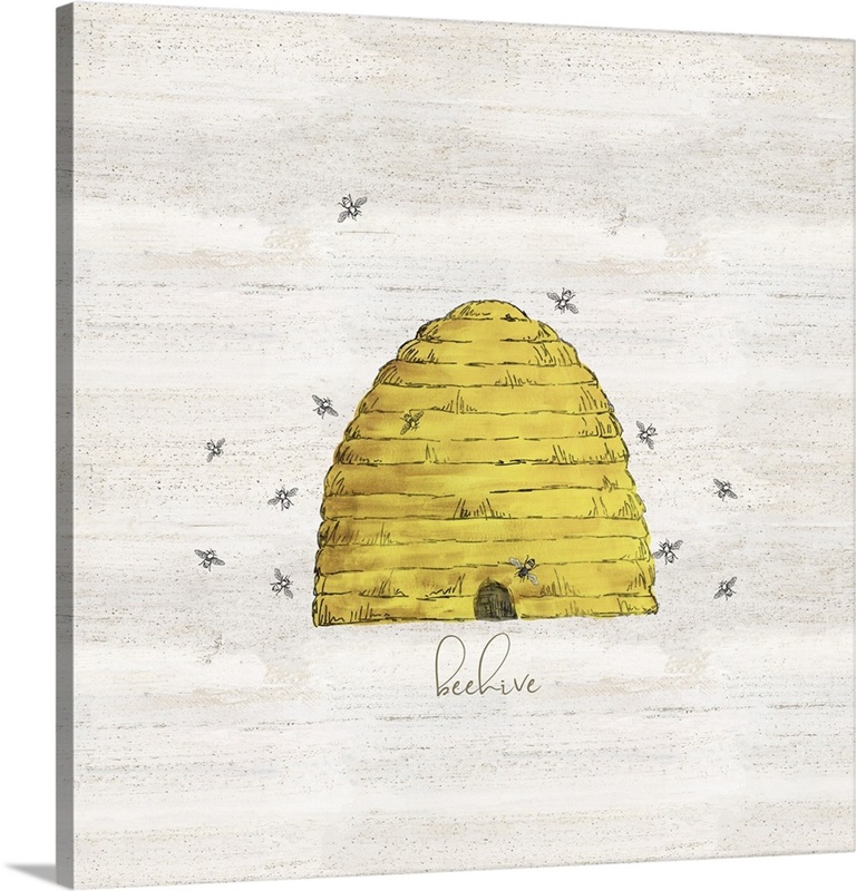 Bee's Life V - Beehive | Great Big Canvas