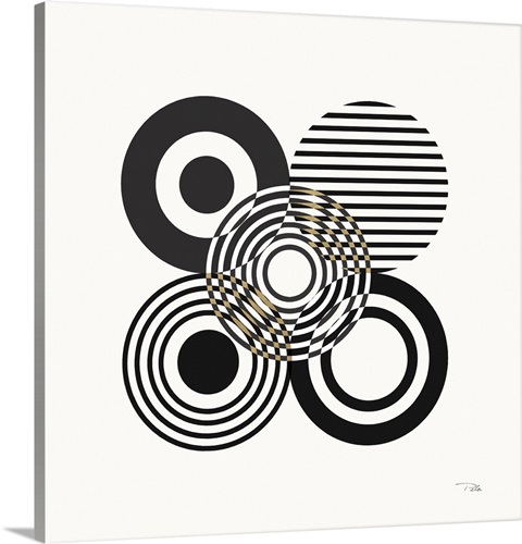 Deco Retro Black II Wall Art, Canvas Prints, Framed Prints, Wall Peels ...