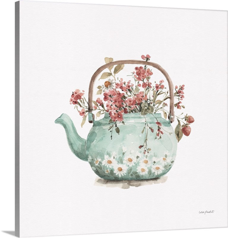 Garden Tea 03 | Great Big Canvas