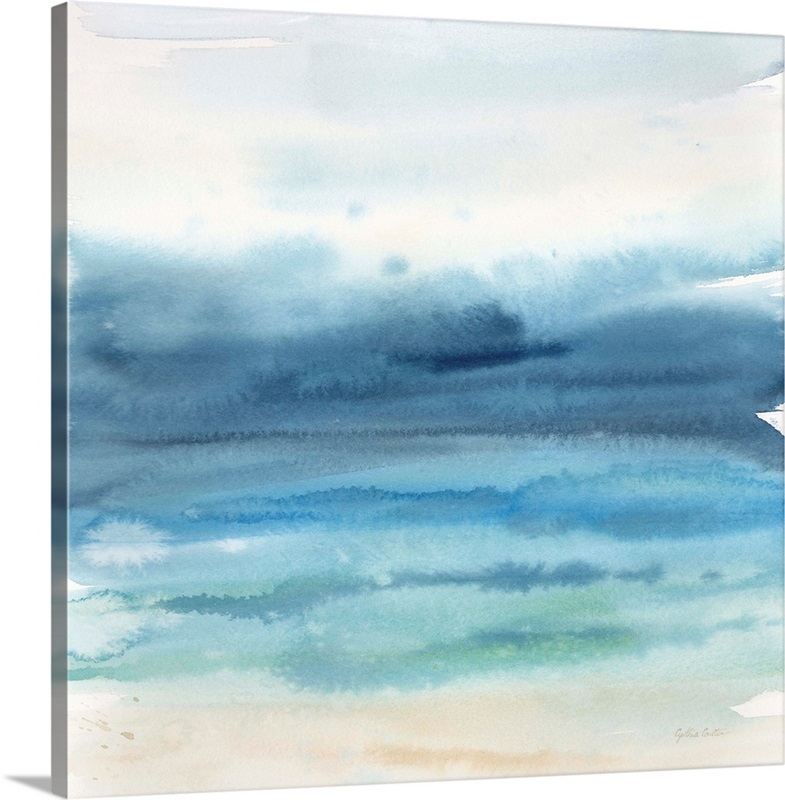 Indigo Seascape I | Great Big Canvas