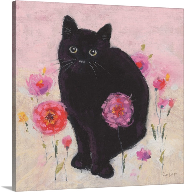 Nina The Cat 02 | Great Big Canvas