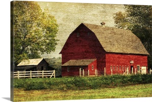 Red Barn Wall Art, Canvas Prints, Framed Prints, Wall Peels | Great Big ...