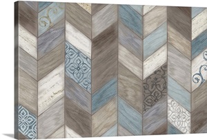 Rustic Chevron Neutral Wall Art, Canvas Prints, Framed Prints, Wall ...