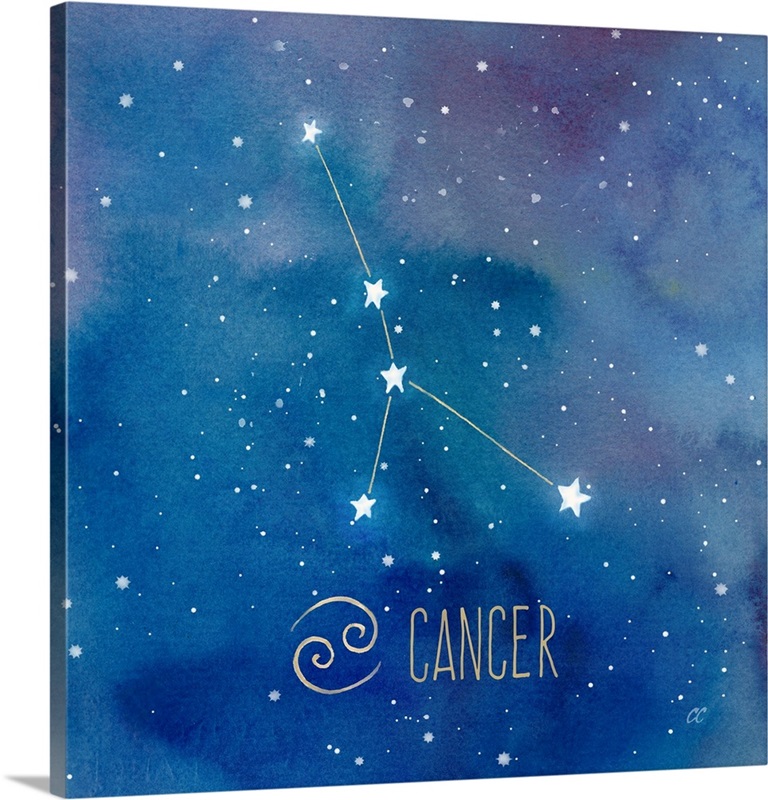 Star Sign Cancer | Great Big Canvas