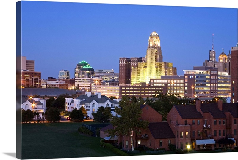 Buffalo City skyline, New York State | Great Big Canvas