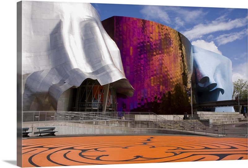 Experience Music Project at the Seattle Center, Seattle, Washington ...