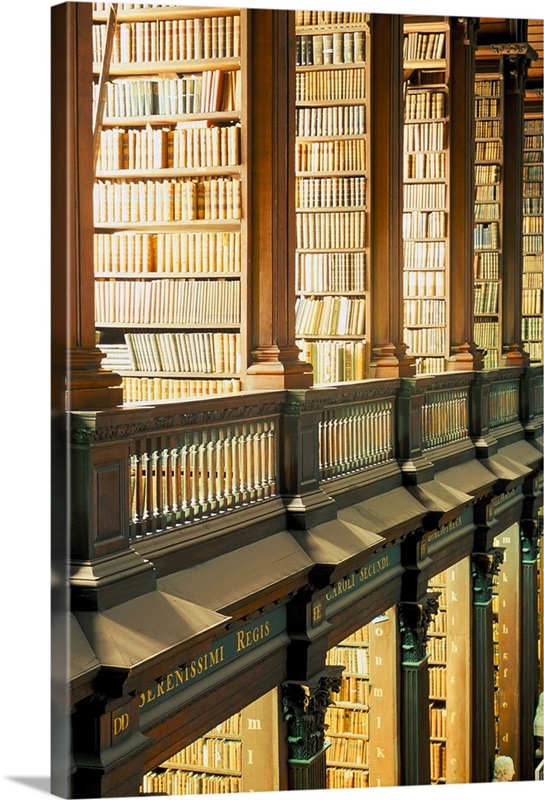Gallery of the Old Library, Trinity College, Dublin, County Dublin ...
